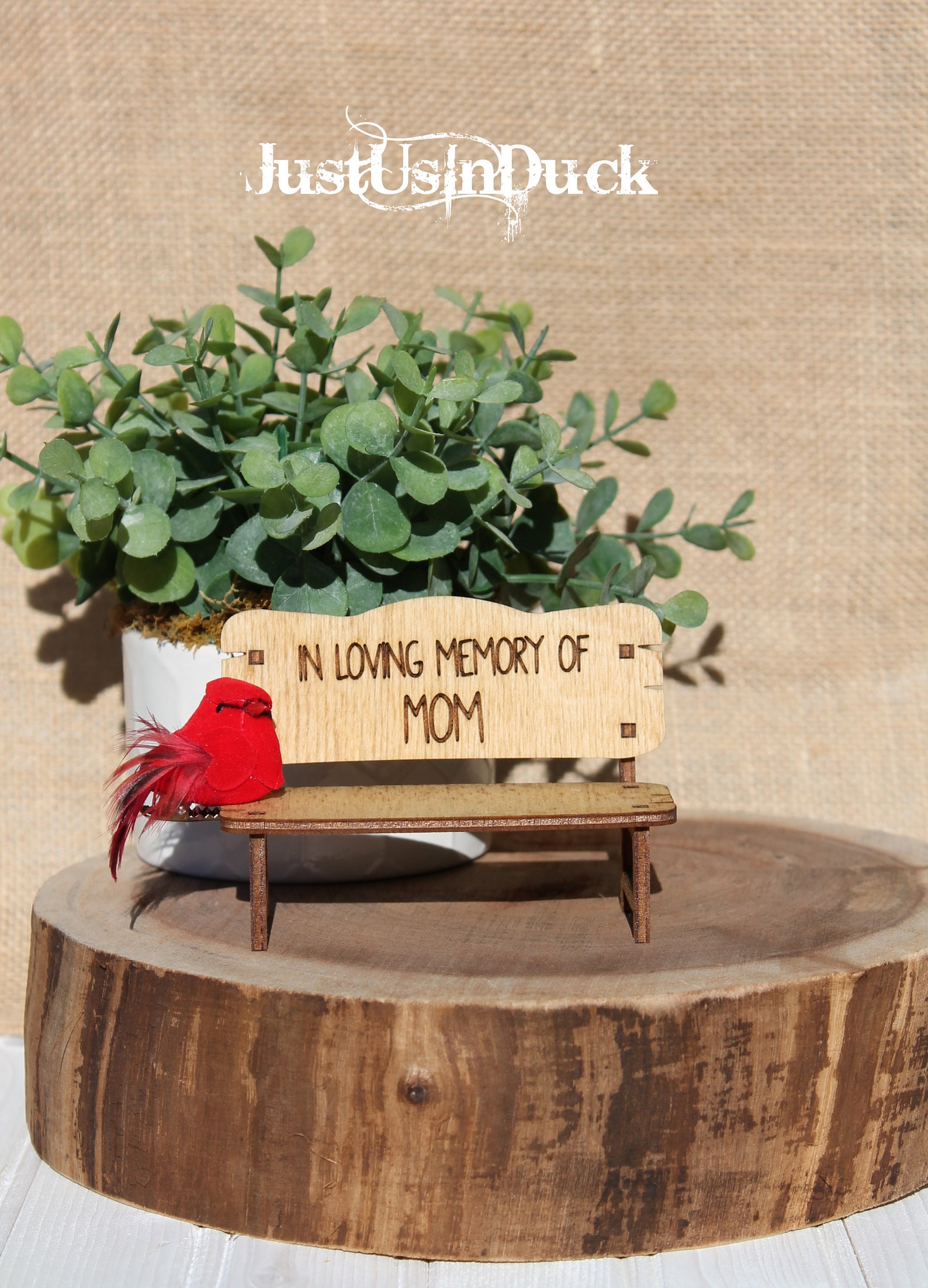 Personalized Mini Wood Bench Miniature Tiered Tray Decor - Etsy