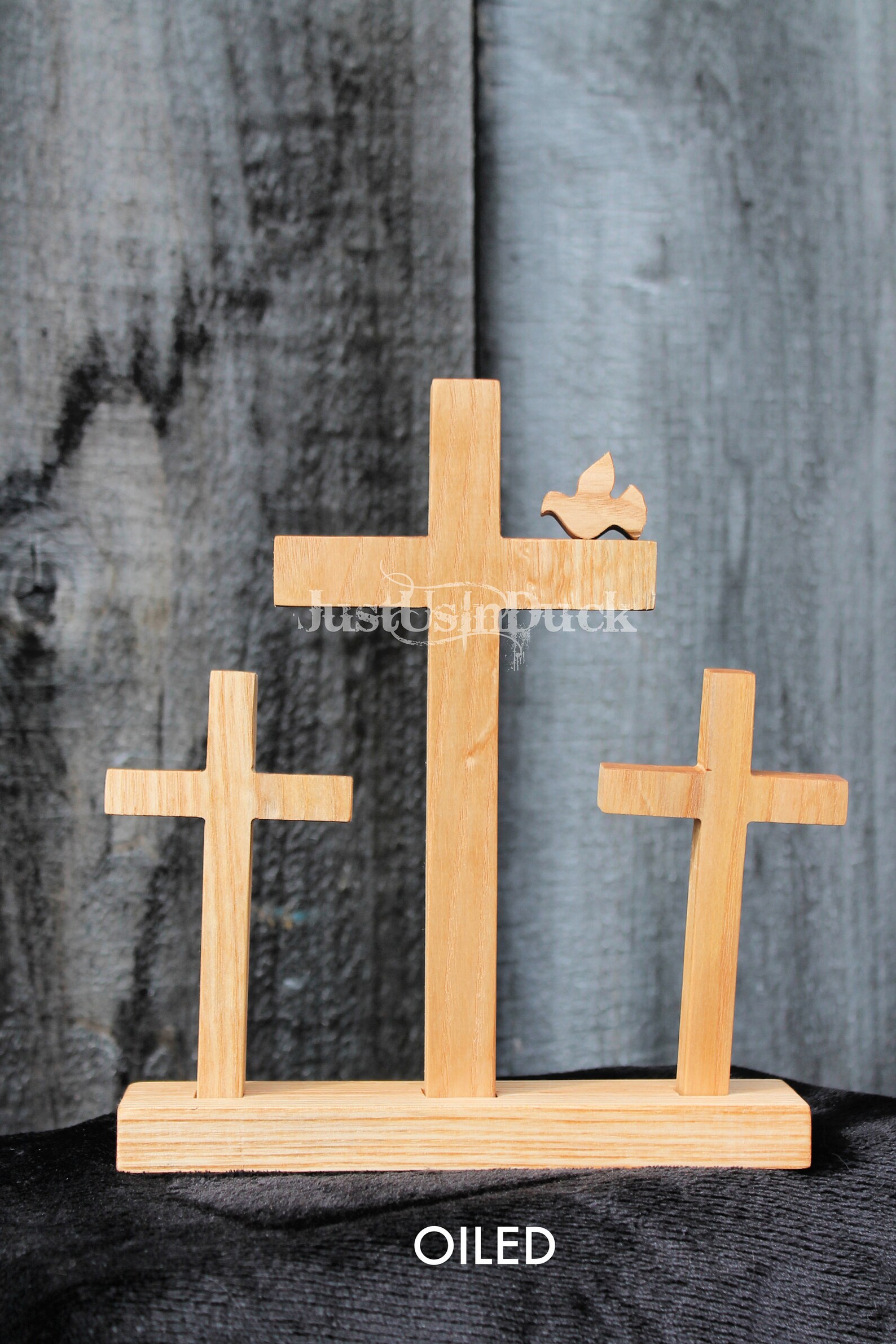 Carved Easter Nativity 11 Piece Wood Natural Oiled Stained | Etsy