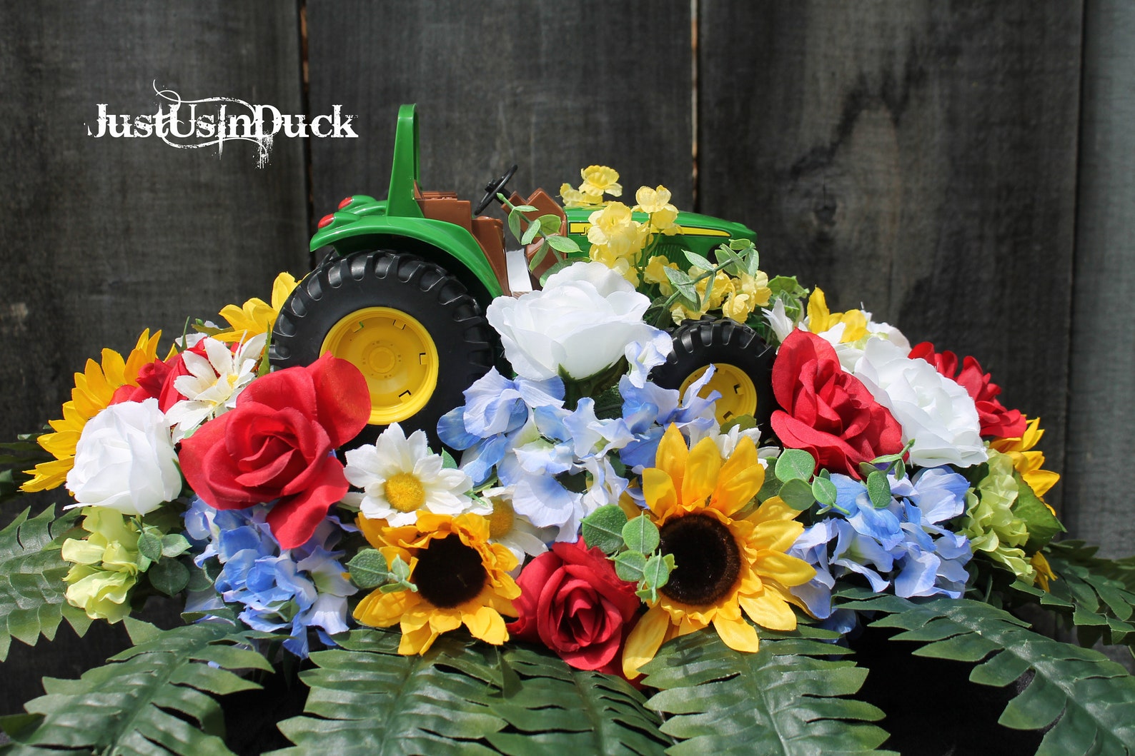 John Deere Tractor Cemetery Saddle Memorial Headstone Saddle | Etsy