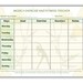 Bundle of 6 Life Hacks Trackers Habits Tracker Exercise & Fitness ...
