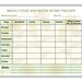 Bundle of 6 Life Hacks Trackers Habits Tracker Exercise & Fitness ...