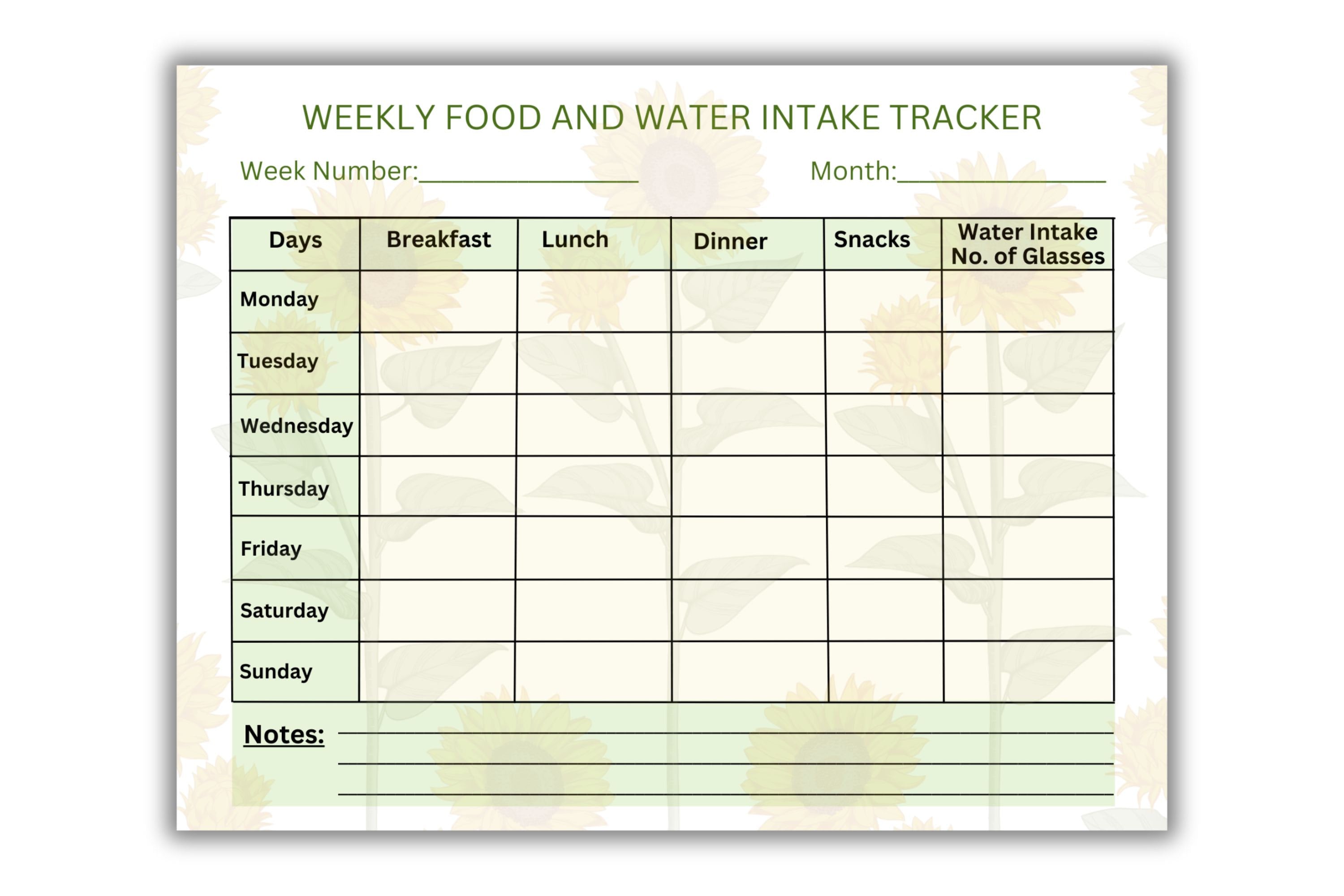 Bundle of 6 Life Hacks Trackers Habits Tracker Exercise & Fitness ...