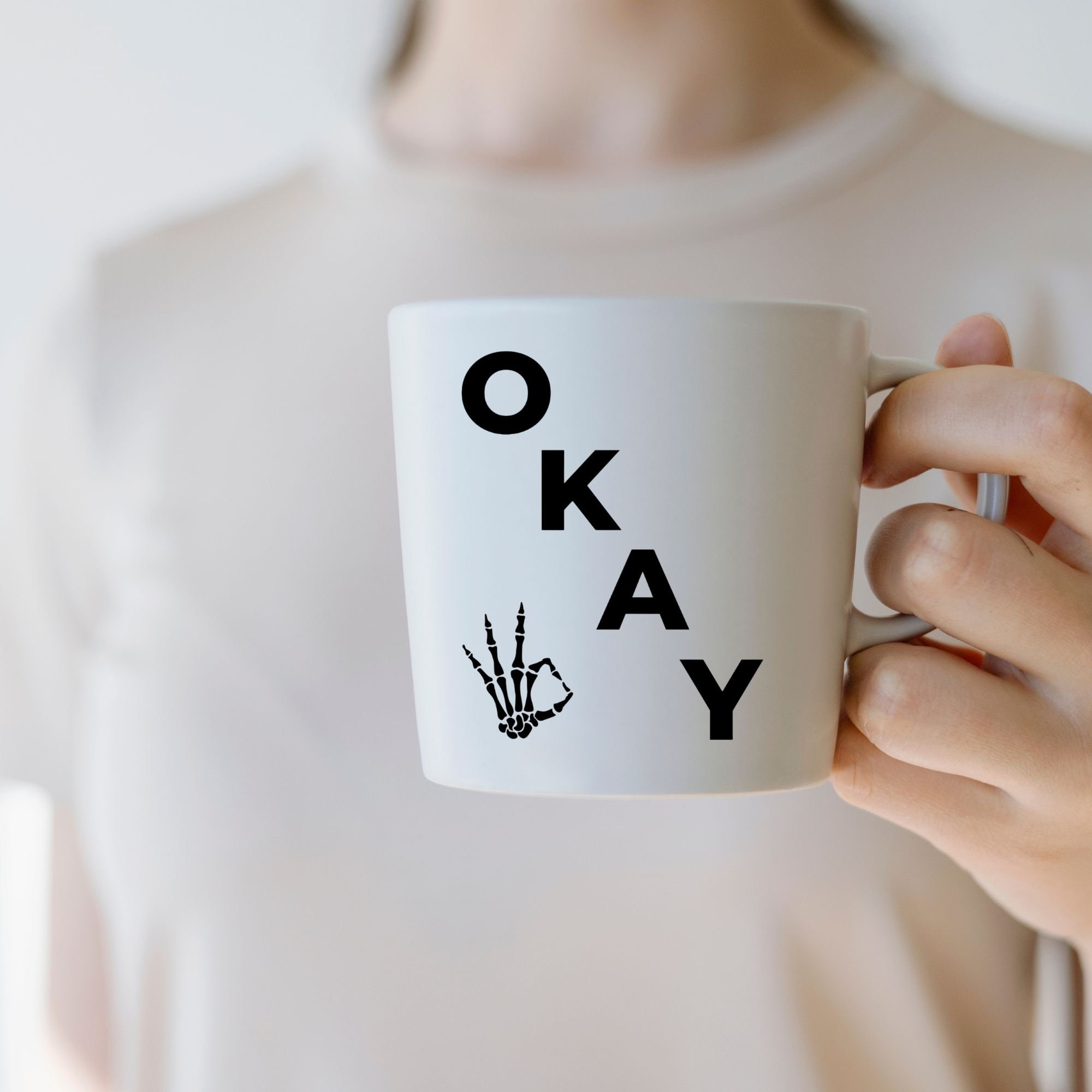 Instant Downloadable OKAY Skeleton Hand Gesture Sign Svg Png Jpg Eps ...