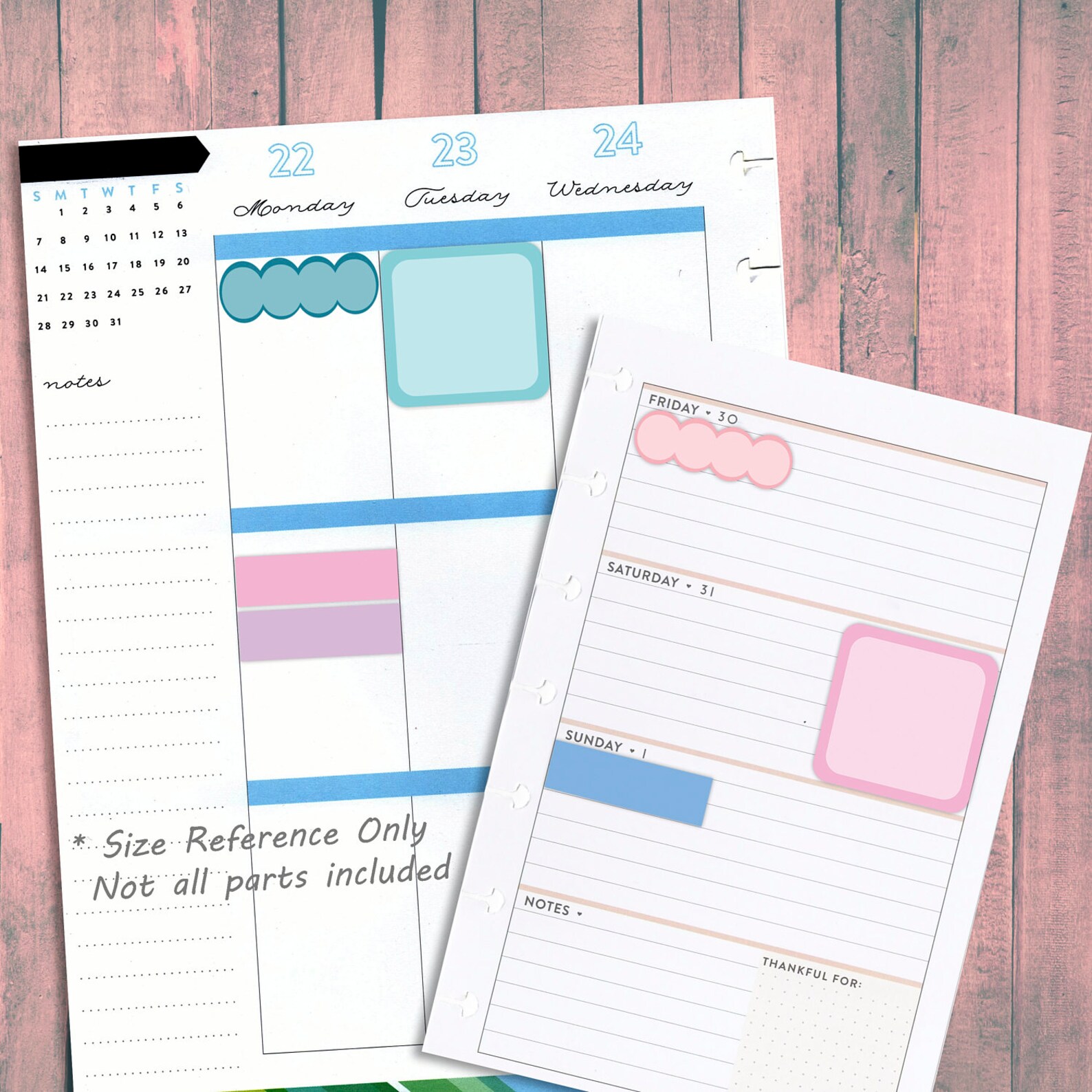 Printable Kawaii Scalloped Quarter Boxes ~ Pastel Rainbow Colors ...