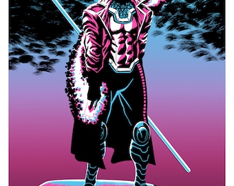 A6 Postcard 80's Style Rogue and Gambit. - Etsy