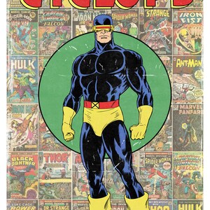 Marvel Icons: Cyclops - Etsy