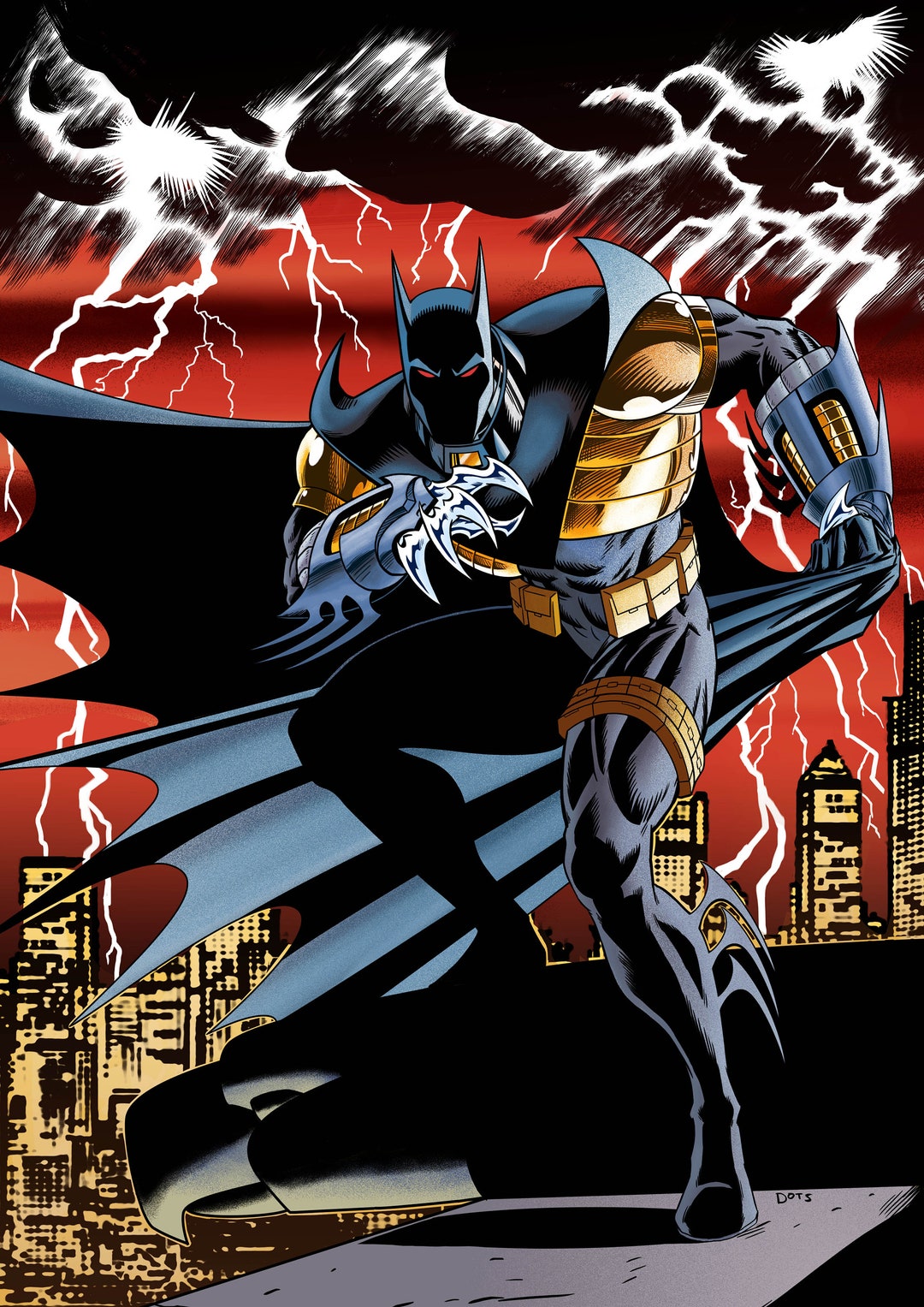 Knightfall Batman - Etsy