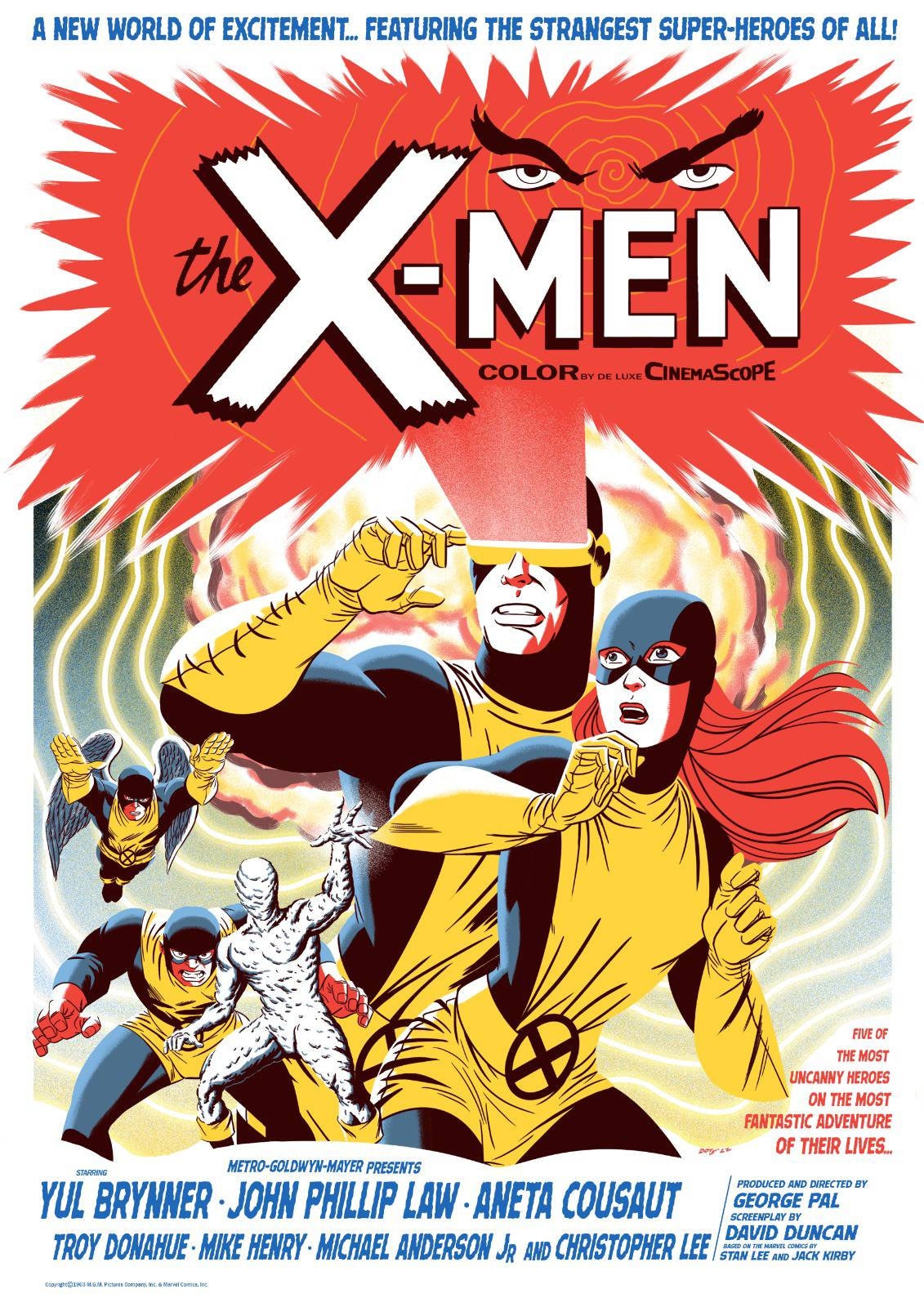 X-men 60s Movie Poster - Etsy