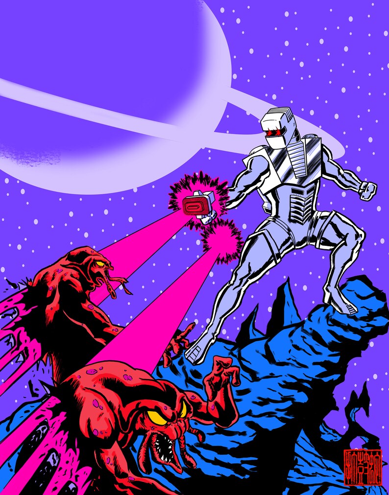 Rom: Spaceknight - Etsy