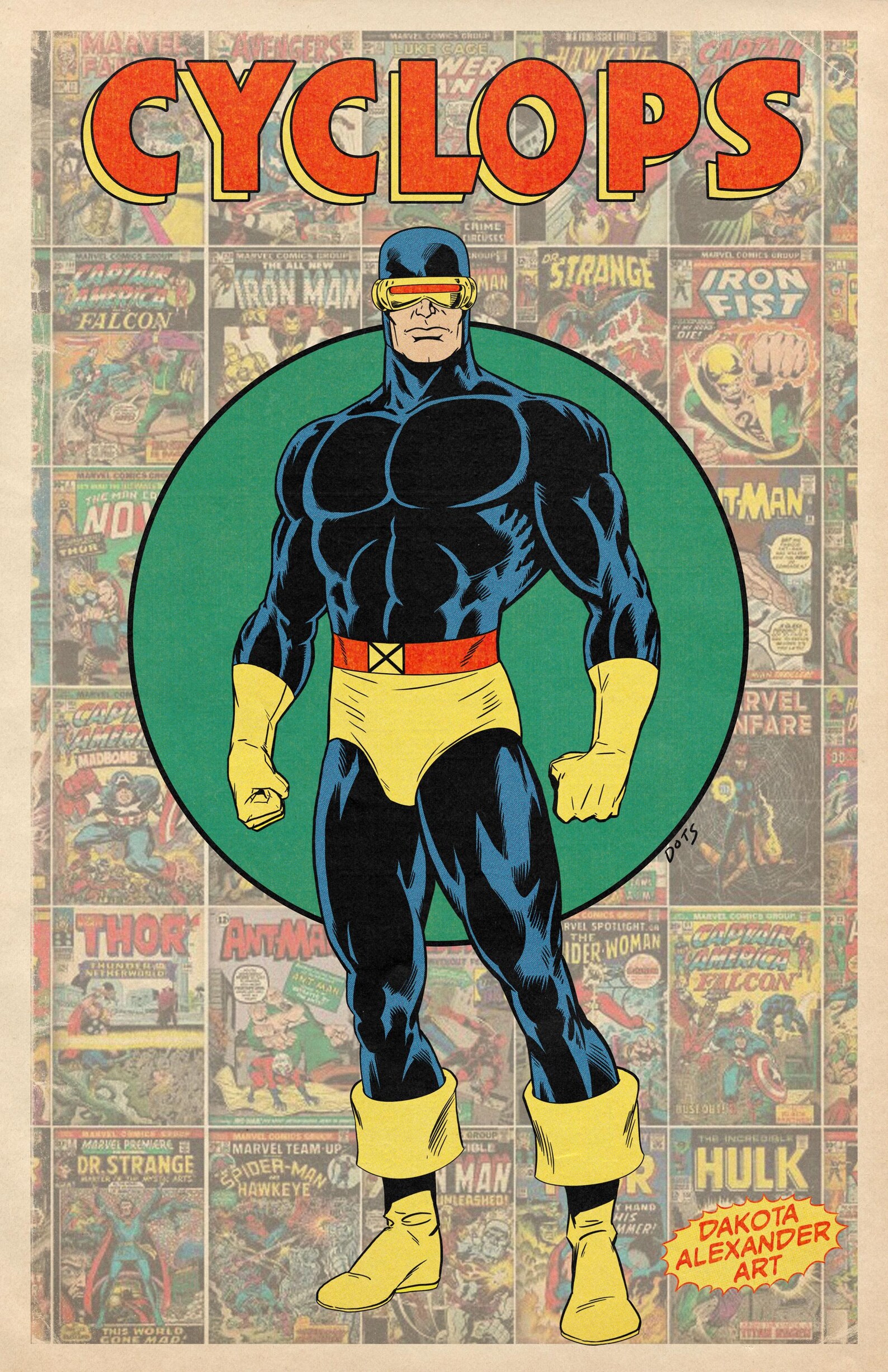 Marvel Icons: Cyclops - Etsy