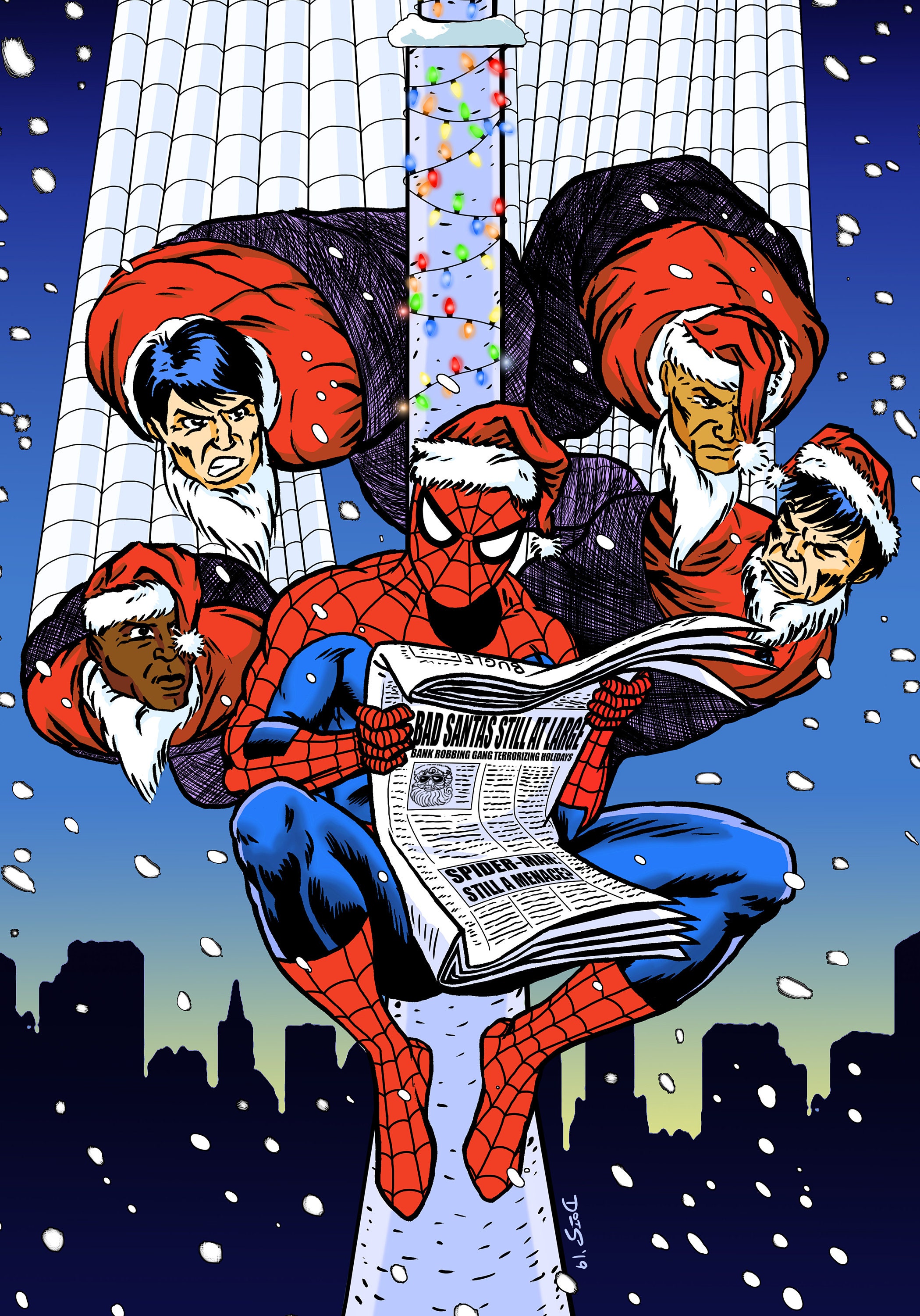 A Very Spidey Christmas - Etsy