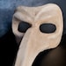 White Zanni Mask - Commedia Dell'arte - Etsy UK