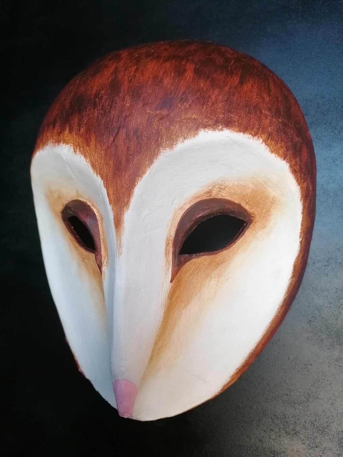 Barn Owl Mask - Etsy