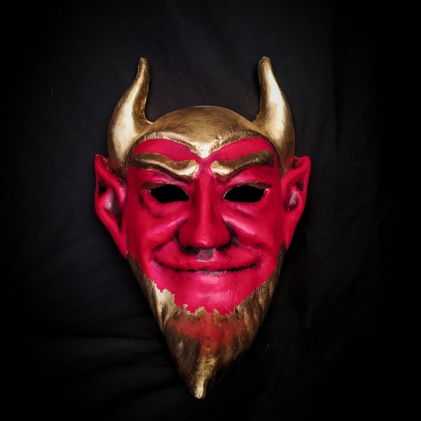 Paper Mache Devil - Etsy