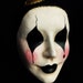 Pierrot Mask Venetian Mask Paper Mache Mask Masquerade Mask - Etsy