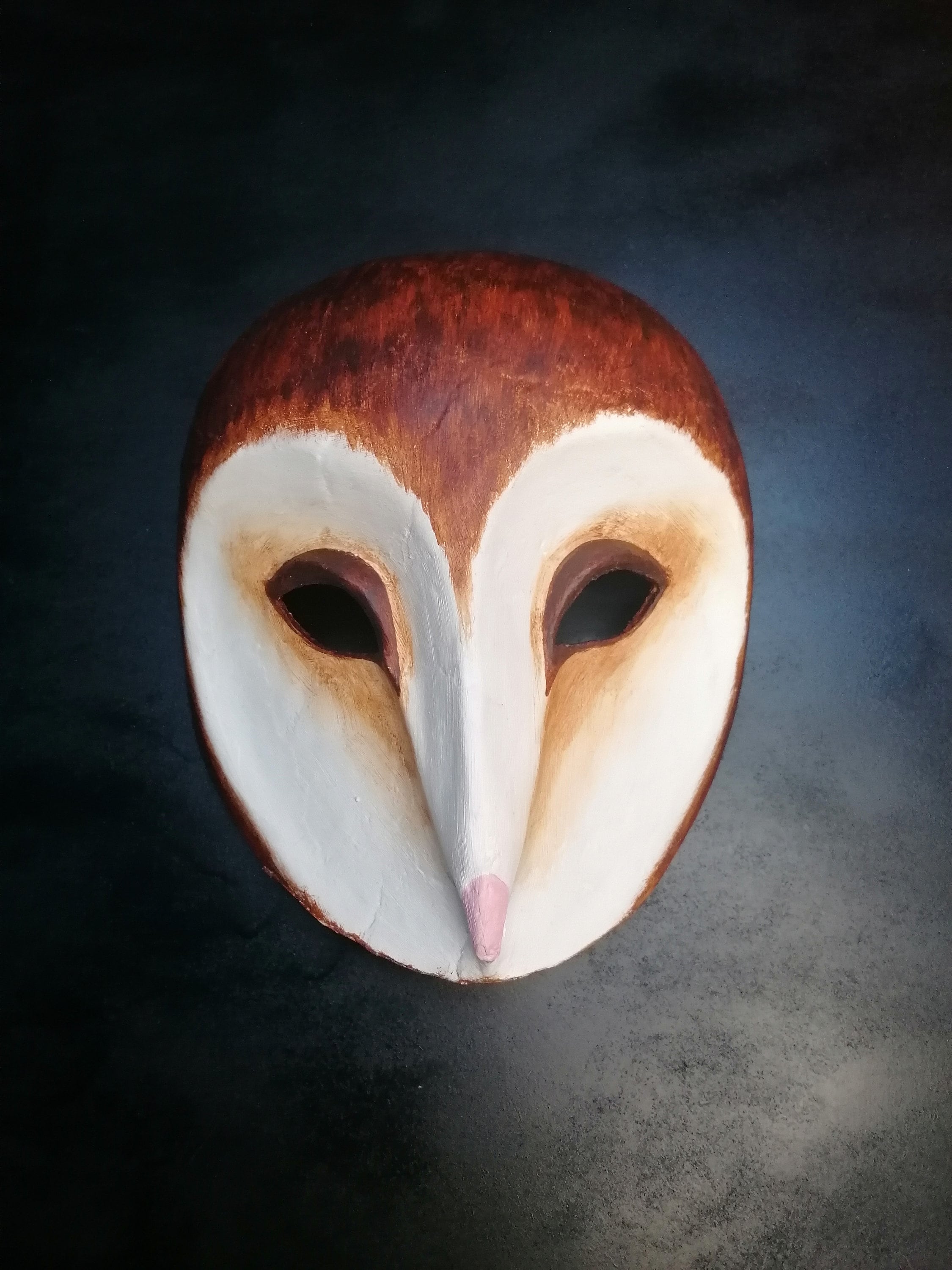 Barn Owl Mask - Etsy