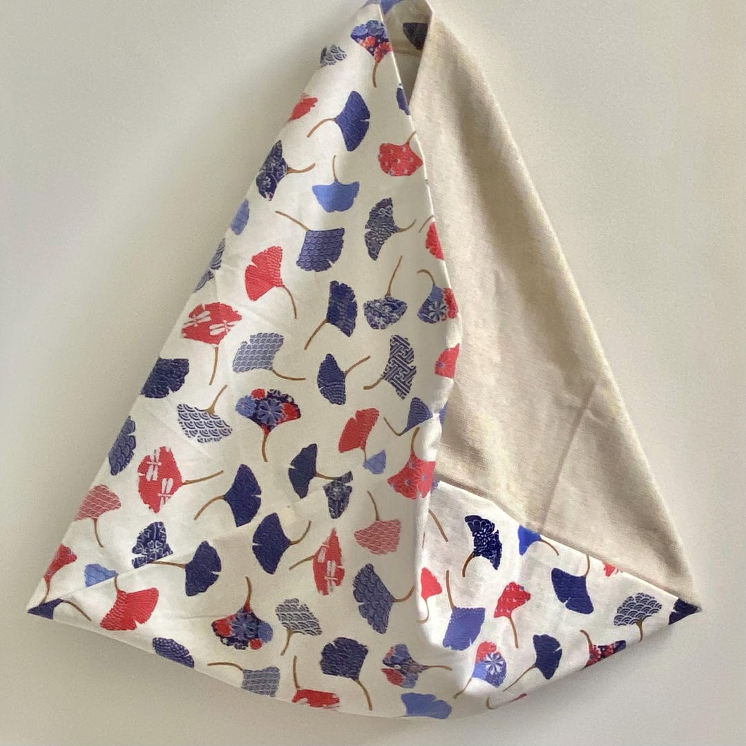 AZUMA Bag in Traditional Japanese Fabric / Origami Bag / Eco Bag / Tote ...