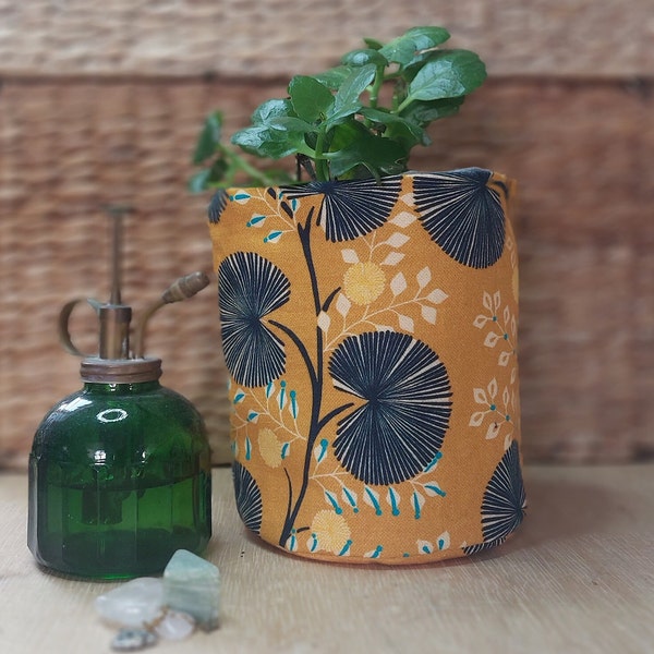 Cache pot tissu - Etsy France