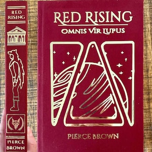 Red Rising, Special Edition Hardcover, Rebind, by Pierce Brown, Rebound ...