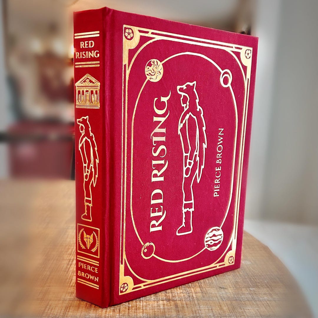 Red Rising, Special Roman Inspired Hardcover Edition, Rebind, by Pierce ...