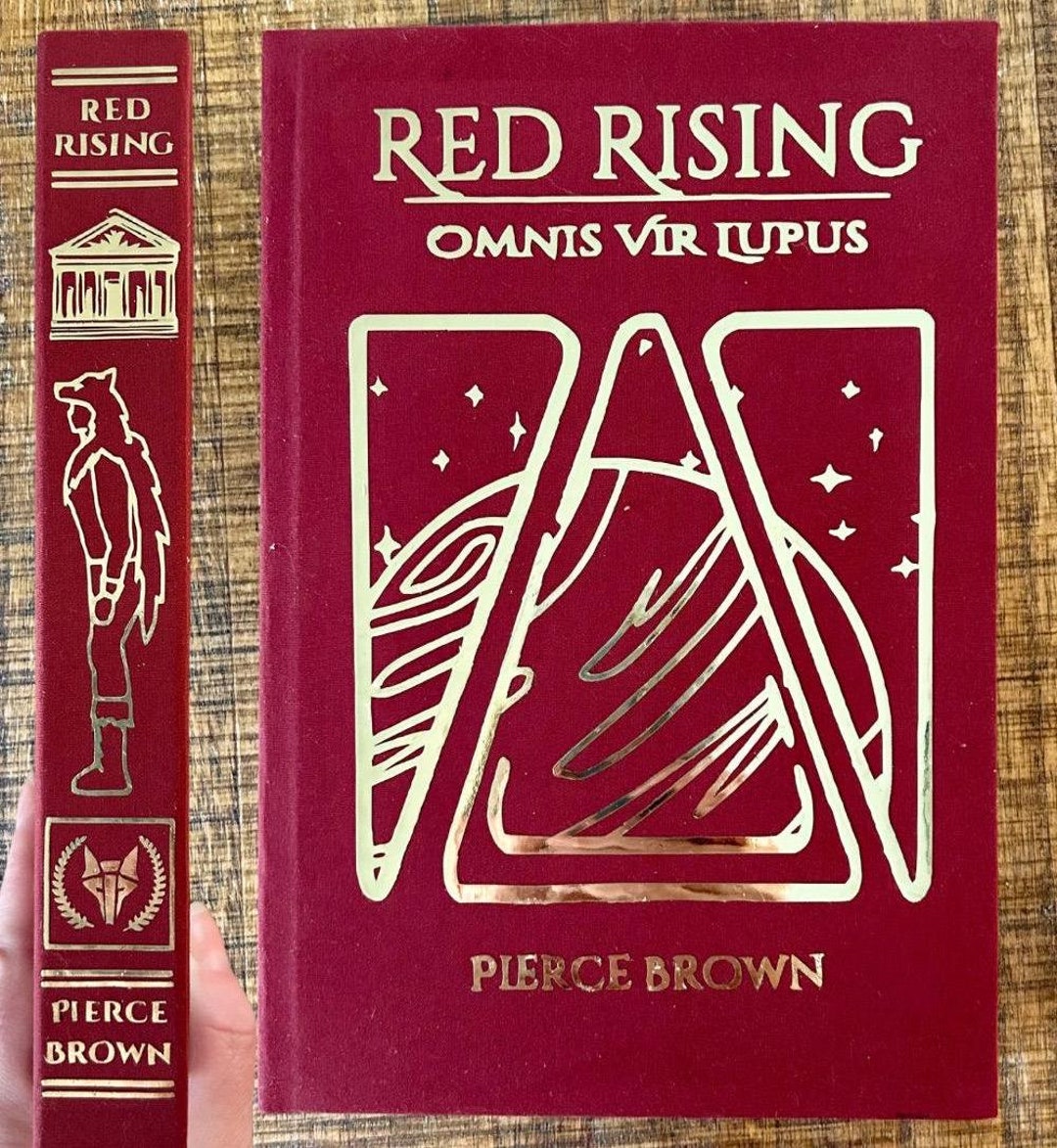Red Rising, Special Edition Hardcover, Rebind, by Pierce Brown, Rebound ...