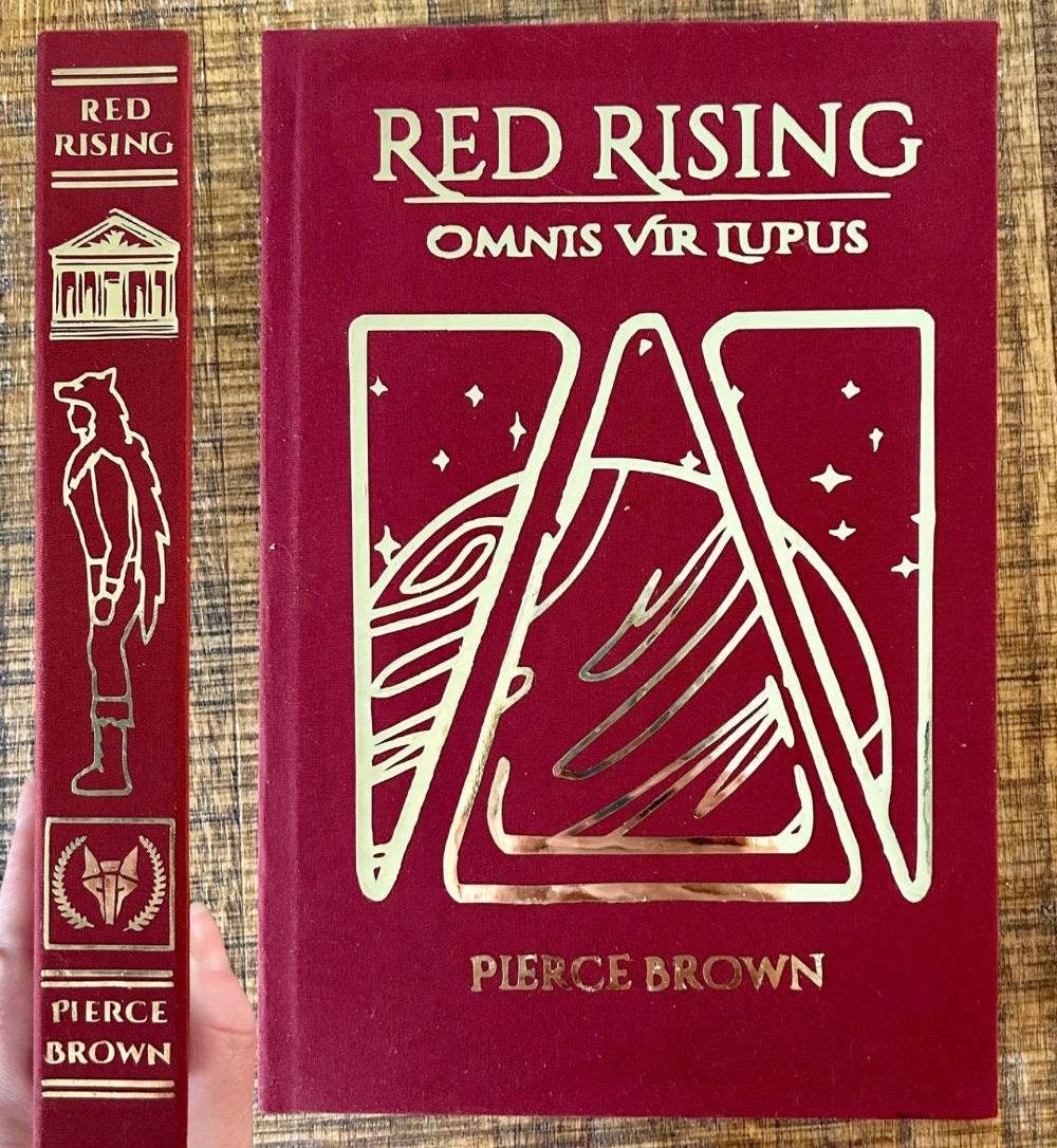 Red Rising, Special Edition Hardcover, Rebind, by Pierce Brown, Rebound ...