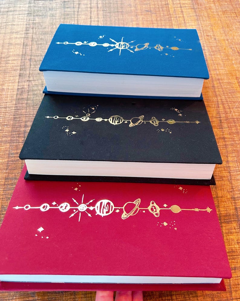 Red Rising Trilogy by Pierce Brown, Handmade Hardcover Deluxe Edition ...