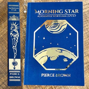 Red Rising Trilogy by Pierce Brown, Handmade Hardcover Deluxe Edition ...