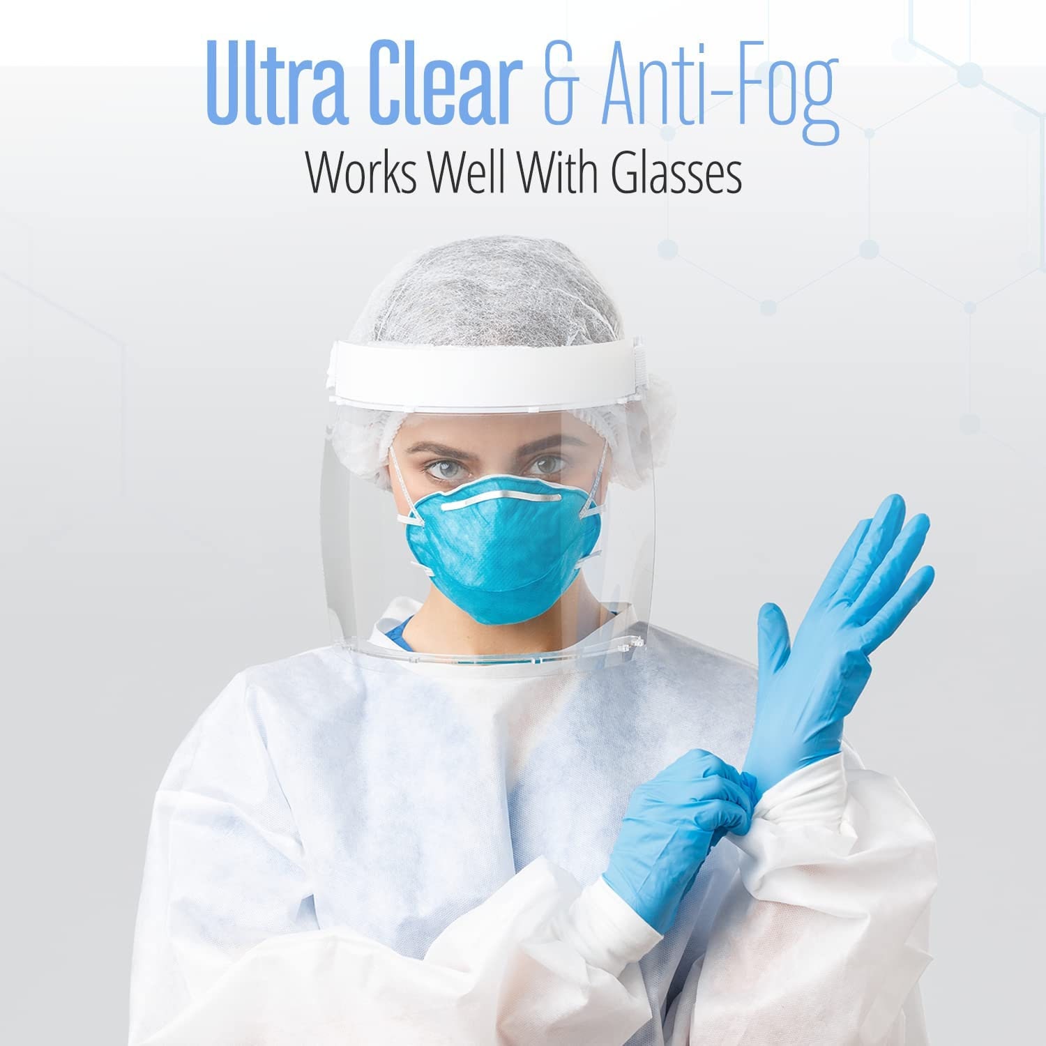 10-pack Face Shieldadjustable Anti-fog Dental Full Face - Etsy