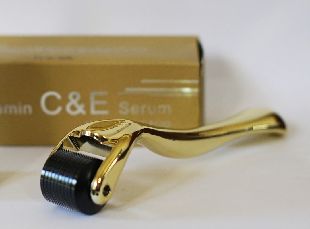 VACITI Derma Roller 0.25mm Beard Growth Kit Facial Skin Hair Beard Tool ...