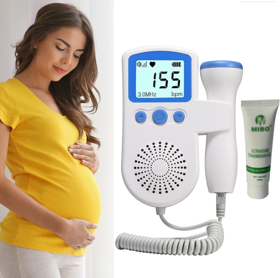 Moms Portable Baby Doppler Monitor - Etsy