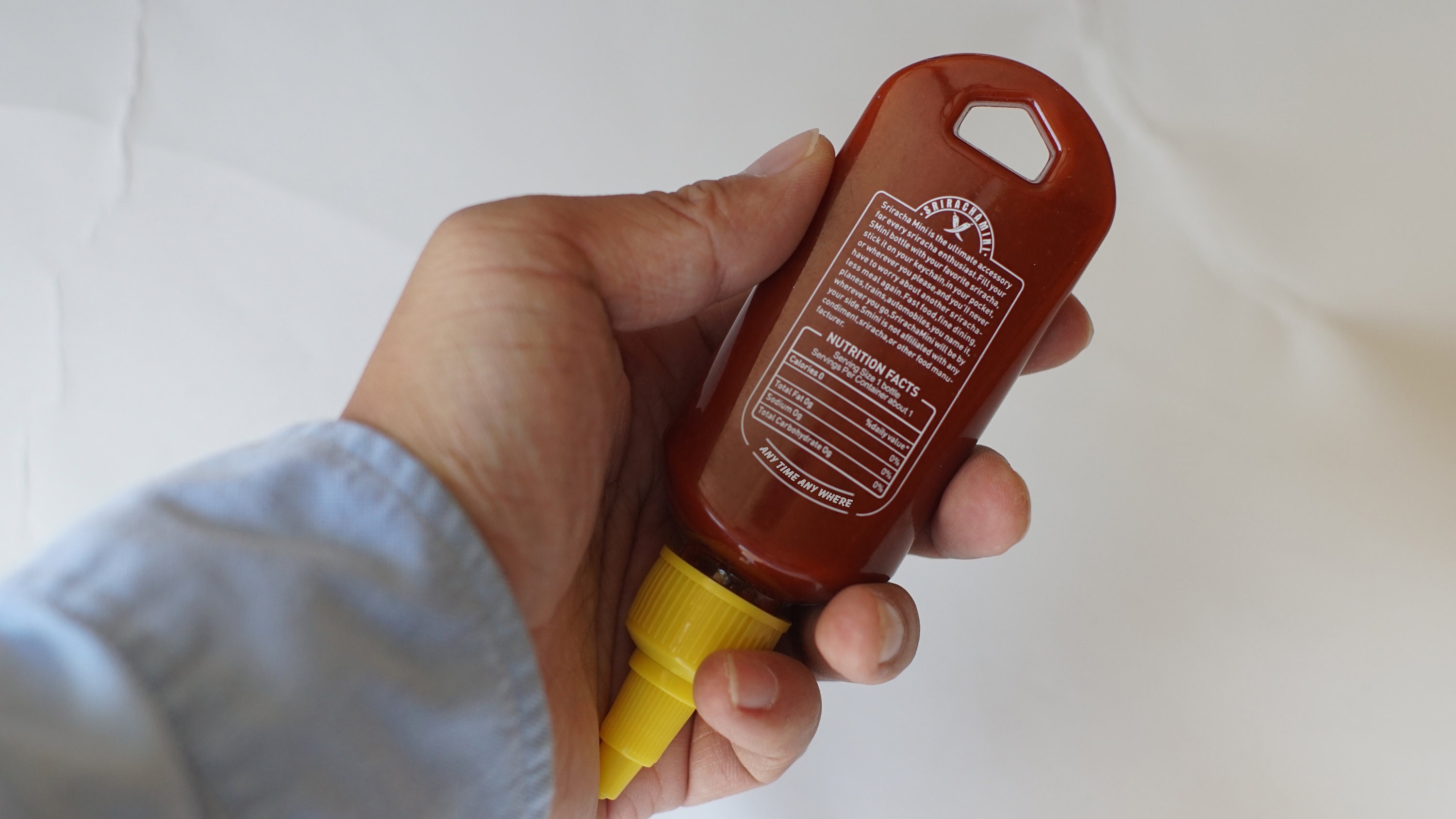 Sriracha Mini Hot Sauce Keychain Bottle 5-pack 1.7oz sauce - Etsy