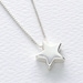 Sterling Silver Mini Star Pendant Necklace, FREE SHIPPING, Celestial ...
