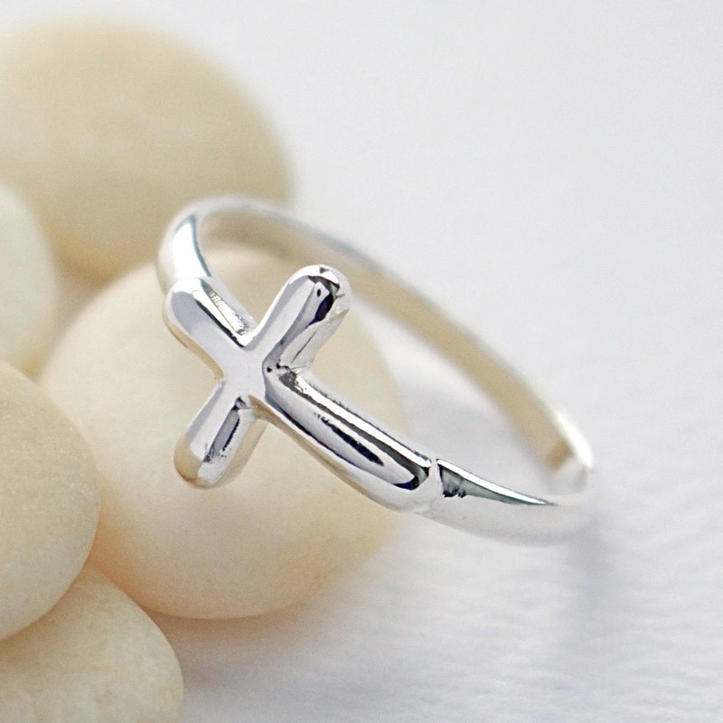Cross Ring - Etsy