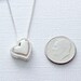 Two Hearts Pendant Necklace, Sterling Silver Double Heart Jewelry ...