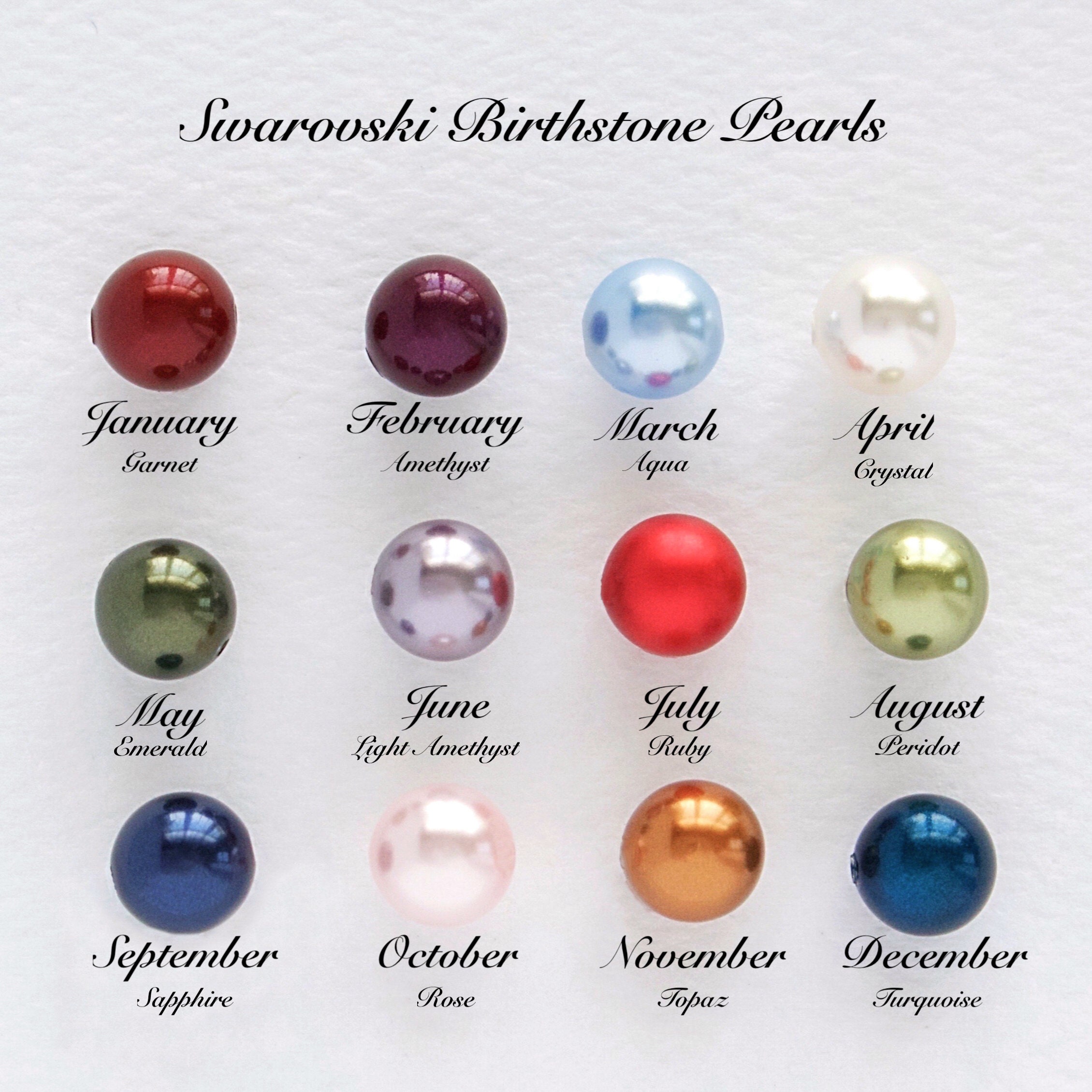 Sterling Silver Angel Wing and Swarovski Birthstone Pearl - Etsy