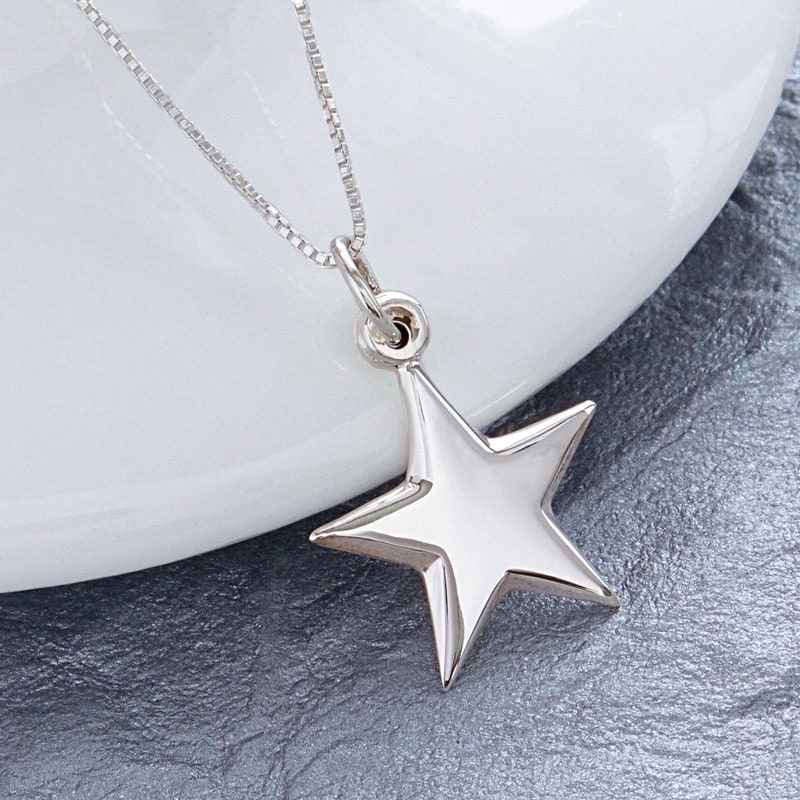 Star Necklace - Etsy
