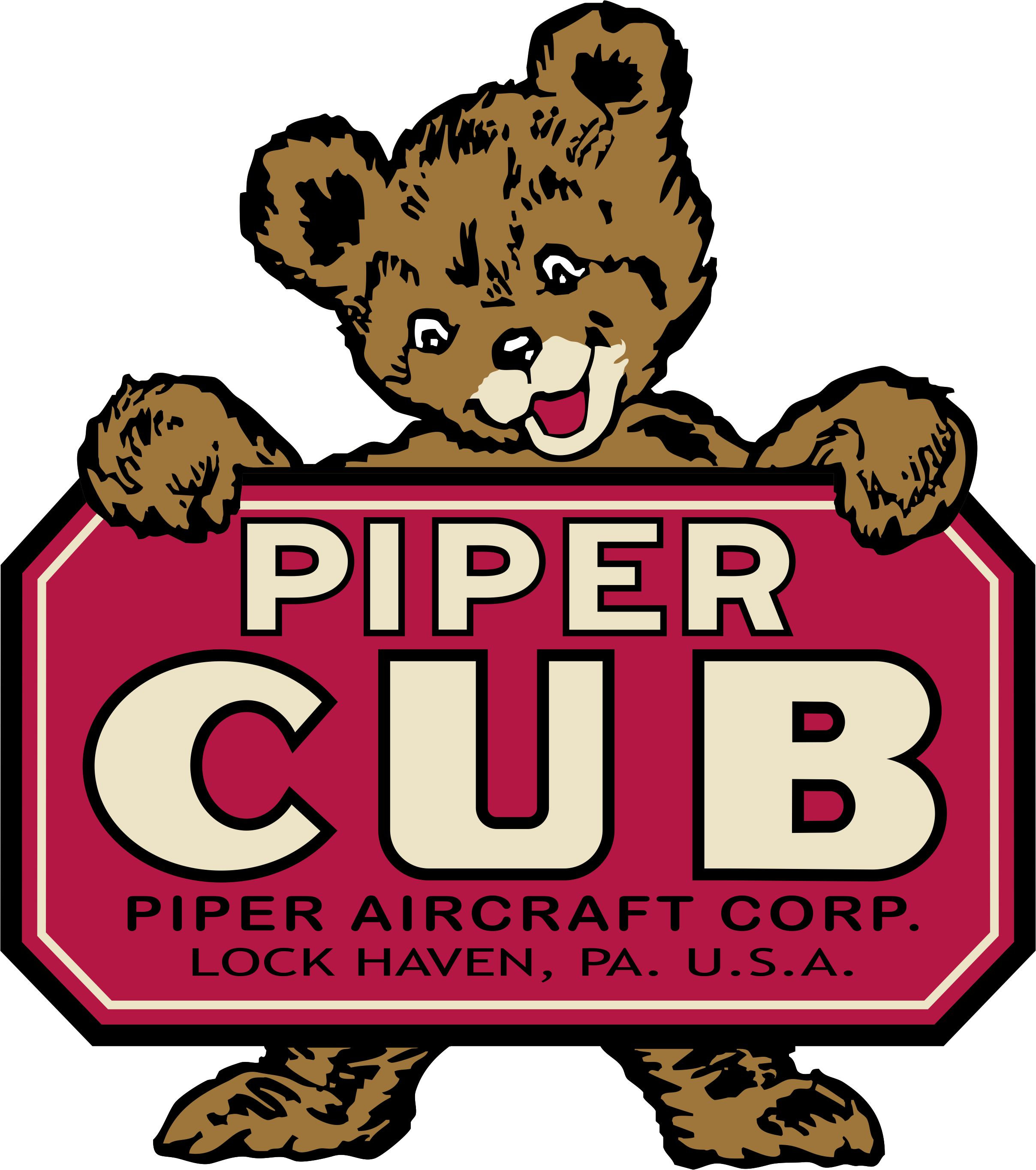 Vintage Piper Cub Banner FREE SHIPPING - Etsy
