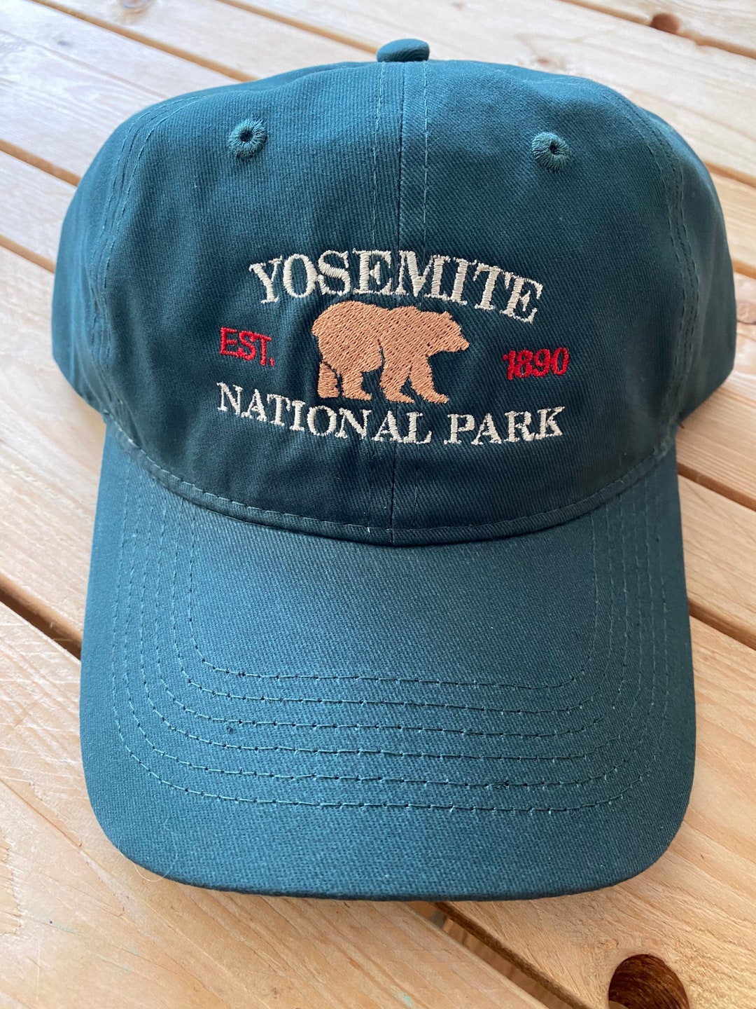 YOSEMITE NATIONAL PARK Logo Hat - Etsy
