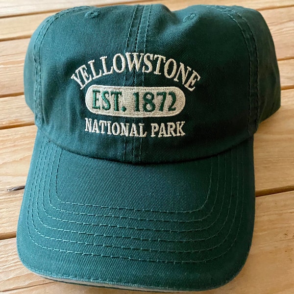 Yellowstone National Park Hats - Etsy