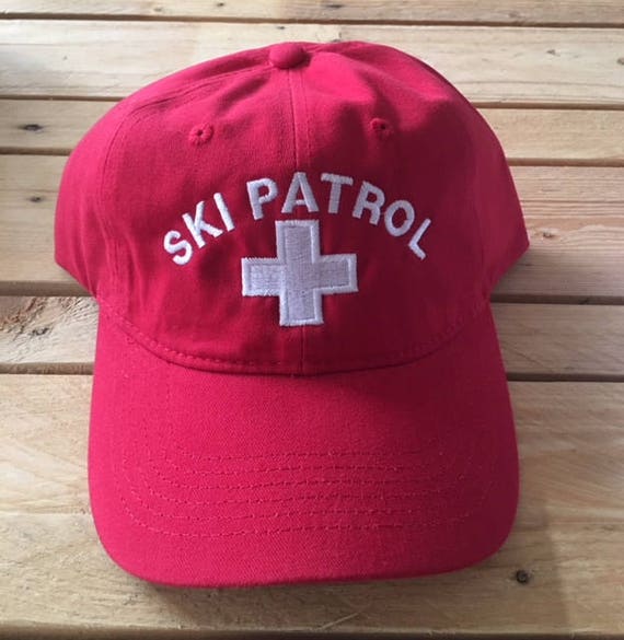 Ski Patrol Ball Cap FREE SHIPPING - Etsy