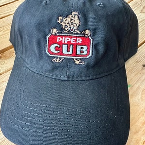 Vintage Piper Cub Ball Cap FREE SHIPPING - Etsy