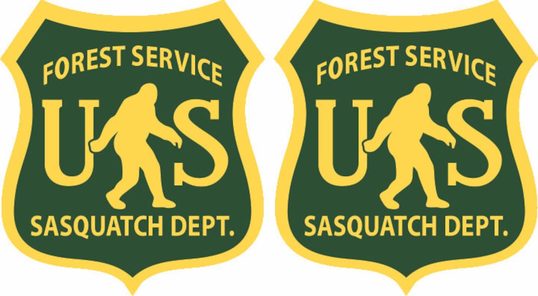 US FOREST SASQUATCH Decal - Etsy