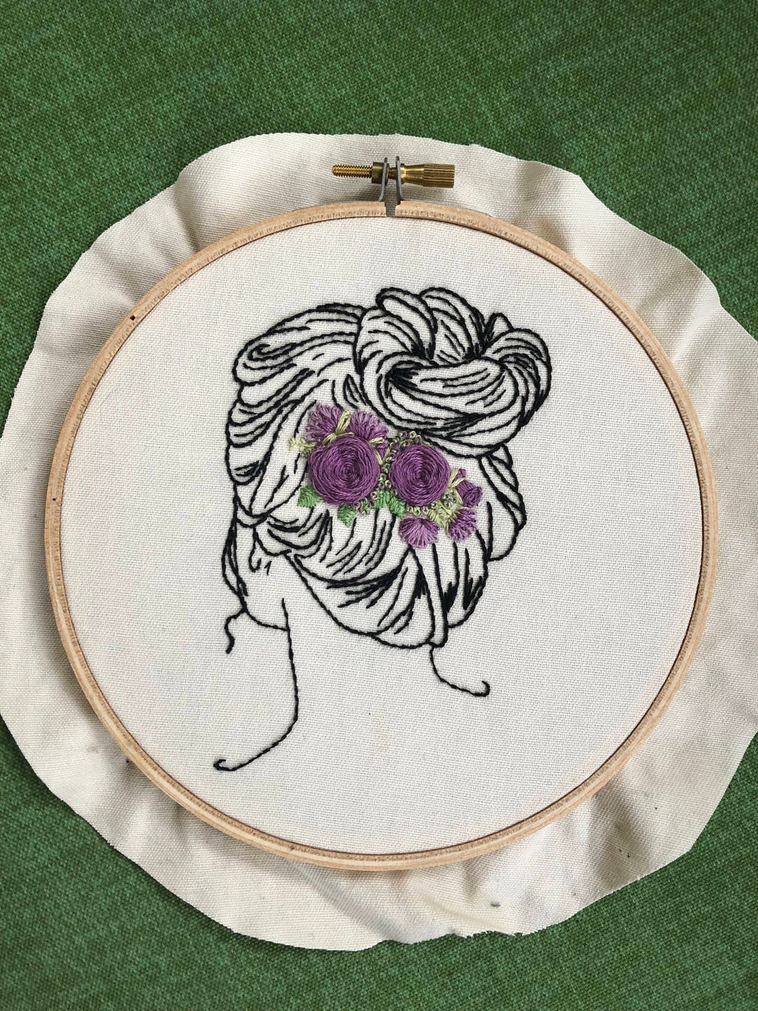 Contemporary Hand Embroidery Pattern *adelaide* Digital Download - Etsy