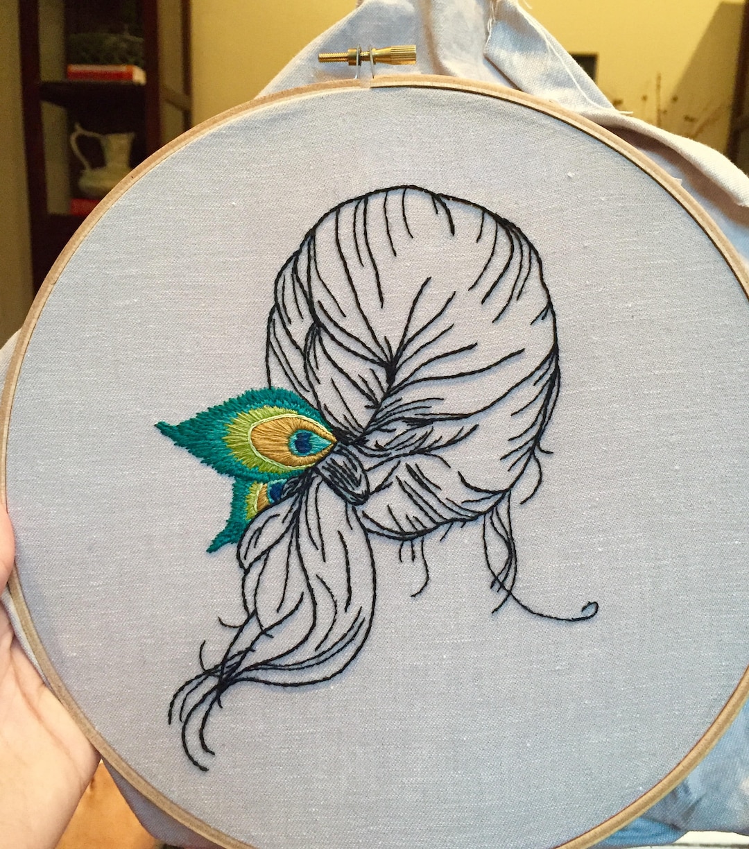 Lulu Contemporary Hand Embroidery Pattern Digital Download - Etsy