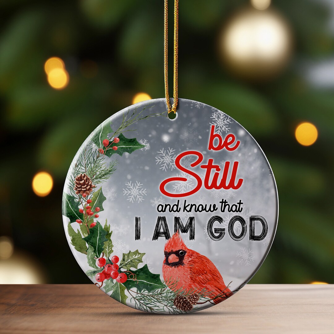 Personalized Religious Christmas Ornament - Perfect Christian Custom ...