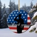 Custom Veteran Ornament - Personalized Photo Ornament - Unique ...