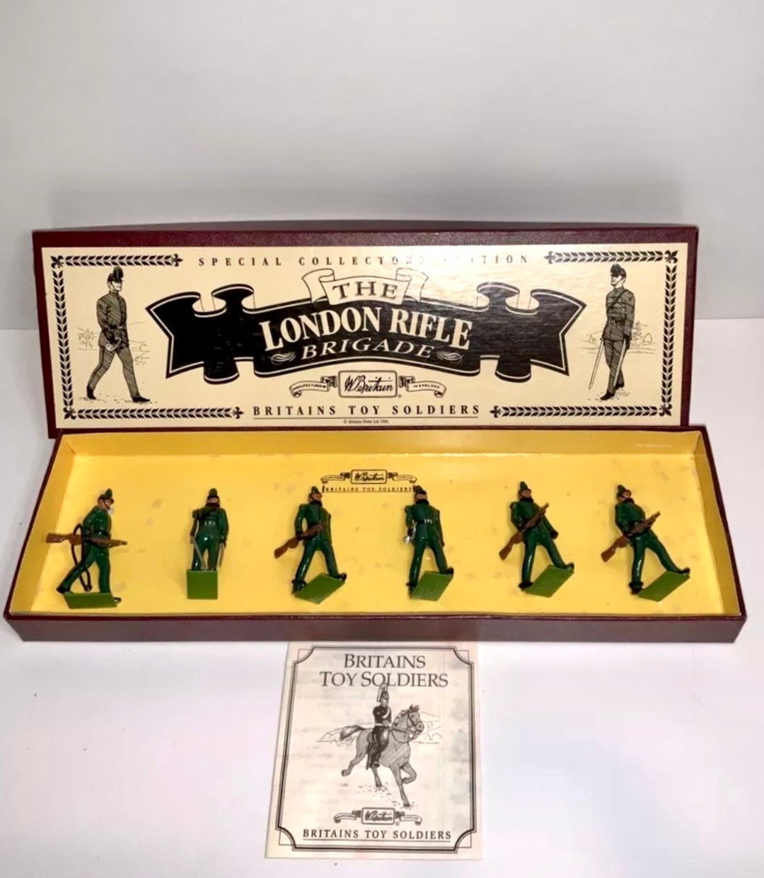 Vintage Britains Toy Soldiers Set 8891 London Rifles, England - Etsy