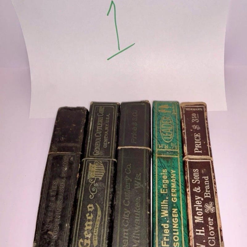 Straight Razors Antique - Etsy