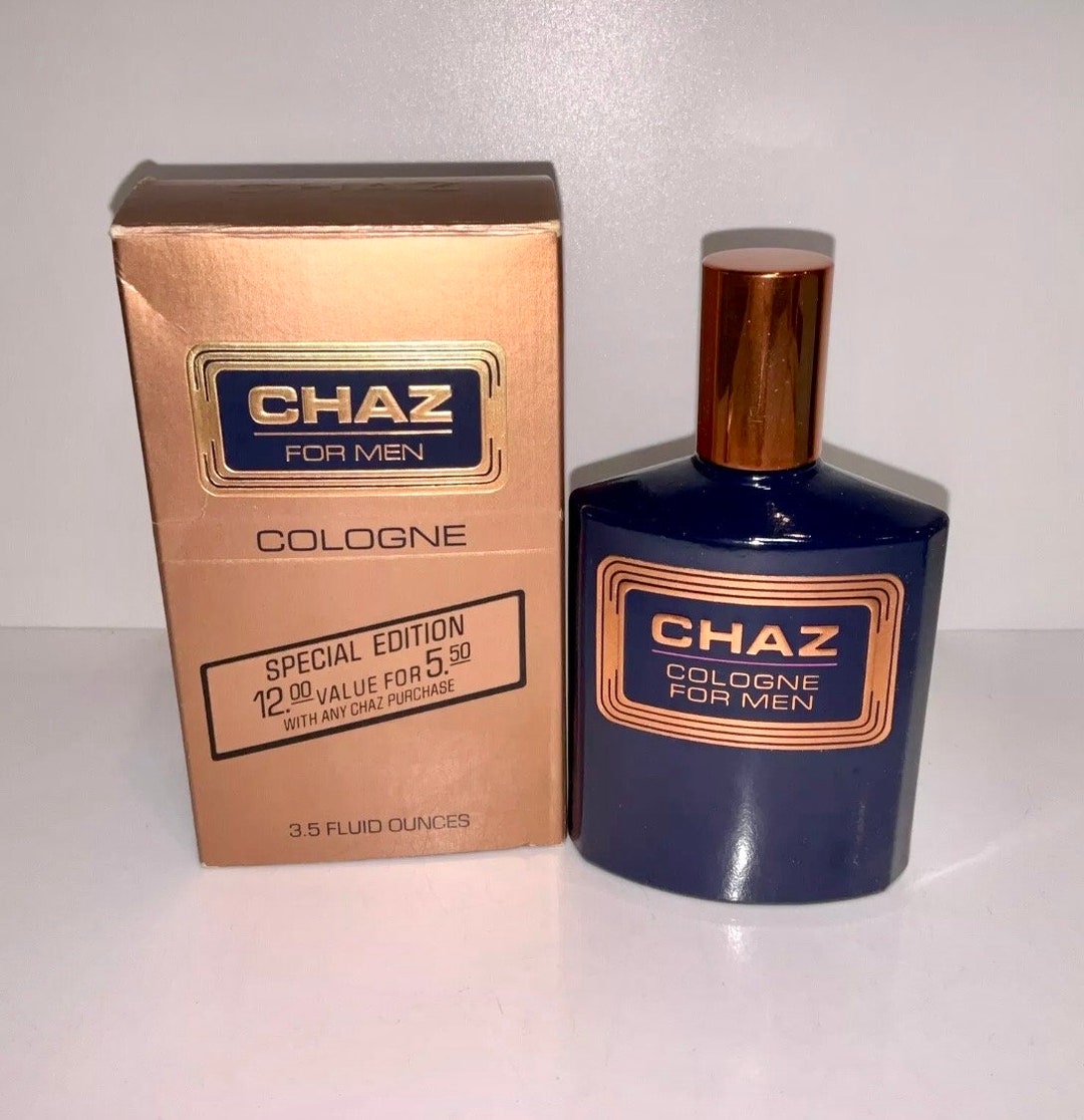 Vintage Chaz 3.5 Oz Cologne Splash for Men by Revlon - Etsy